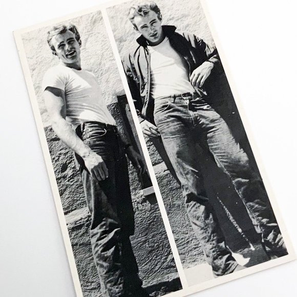 Vintage | Wall Decor | 25 Vintage James Dean Black White Postcard ...